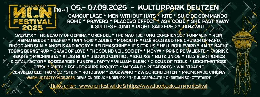 NCN Festival 2025 - Line up