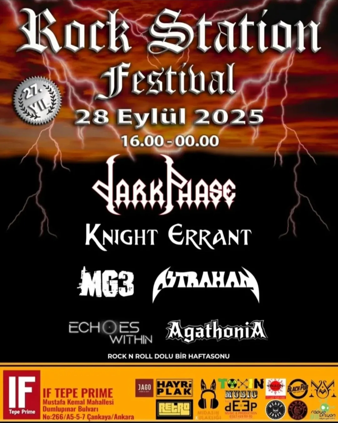 Rock Station Festival 2025 - Groupes