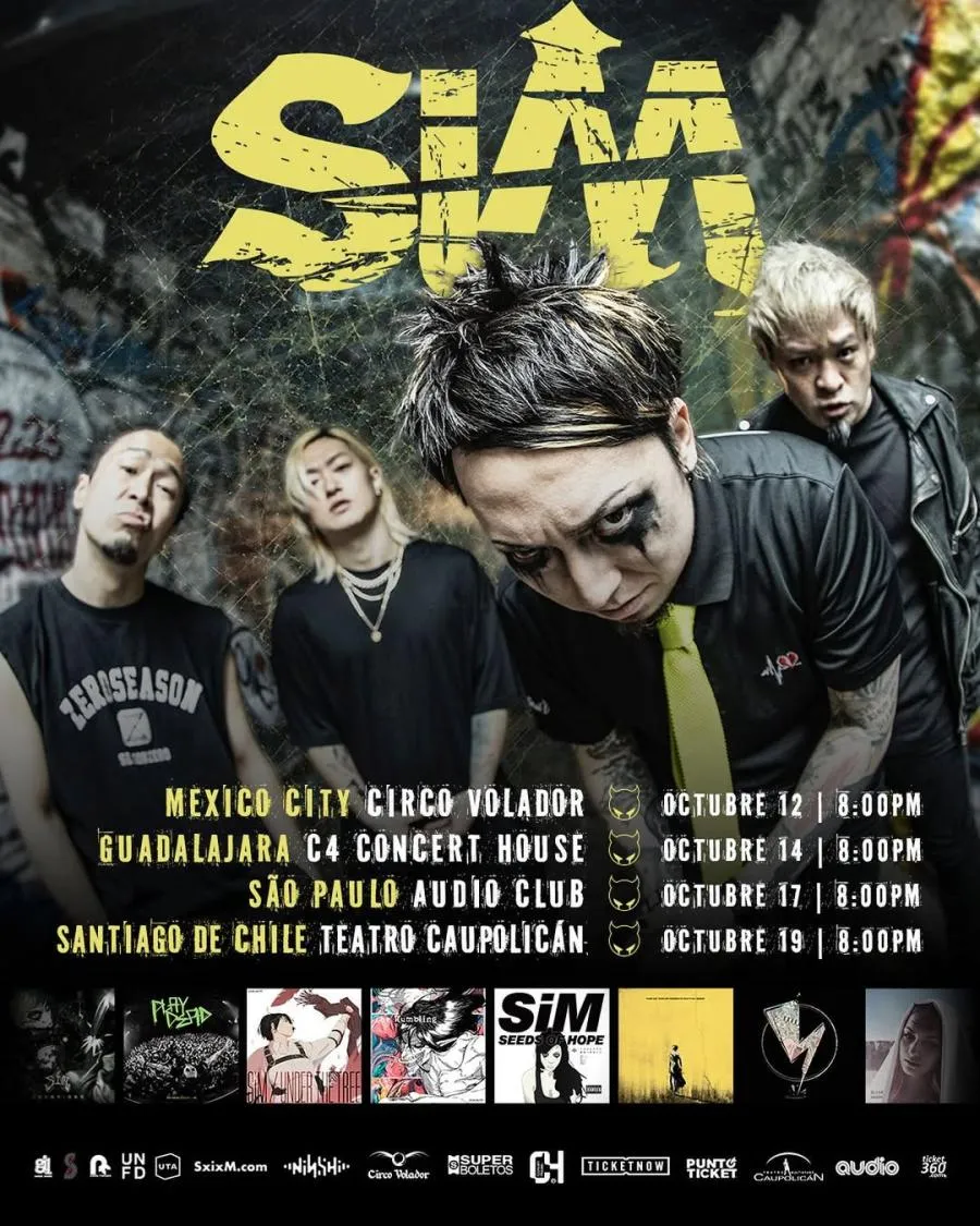 Concert Sim - 14/10/2025 - Guadalajara - C4 Concert House - Mexique