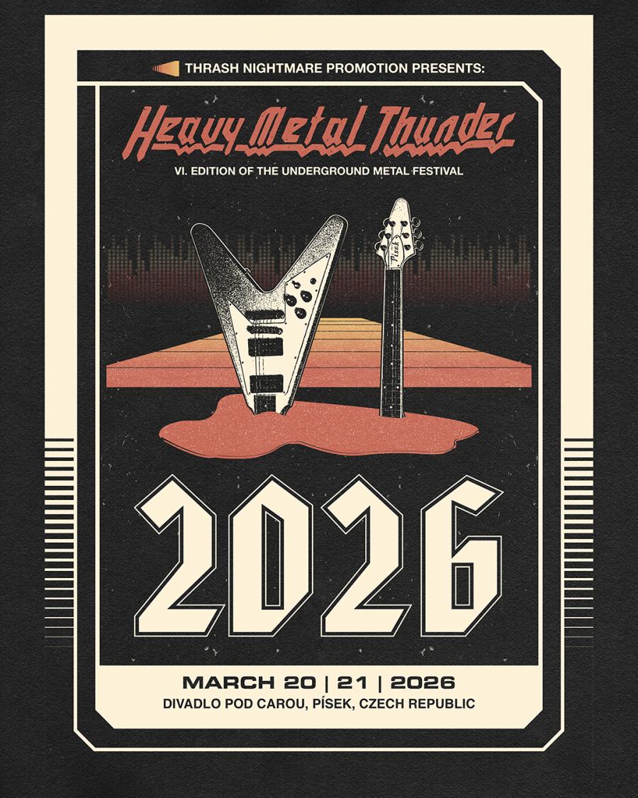 Heavy Metal Thunder Festival Vol. VI - 20/03/2026 (2 days) - Pisek - Divadlo Pod Čarou - Czechia