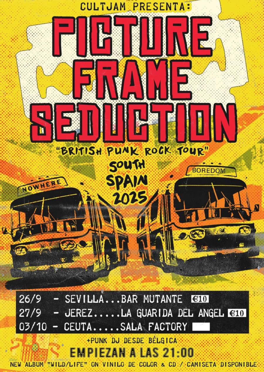 Picture Frame Seduction - South Spain Tour 2025 - 27/09/2025 - Jerez de ...