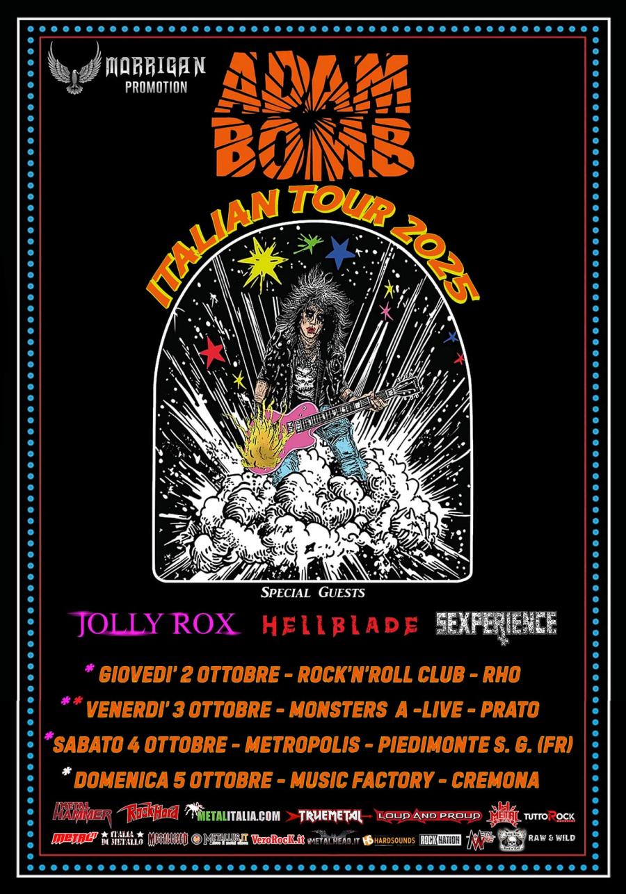 Concert Adam Bomb - 02/10/2025 - Milano (Rho) - Rock'N'Roll Club - Italie