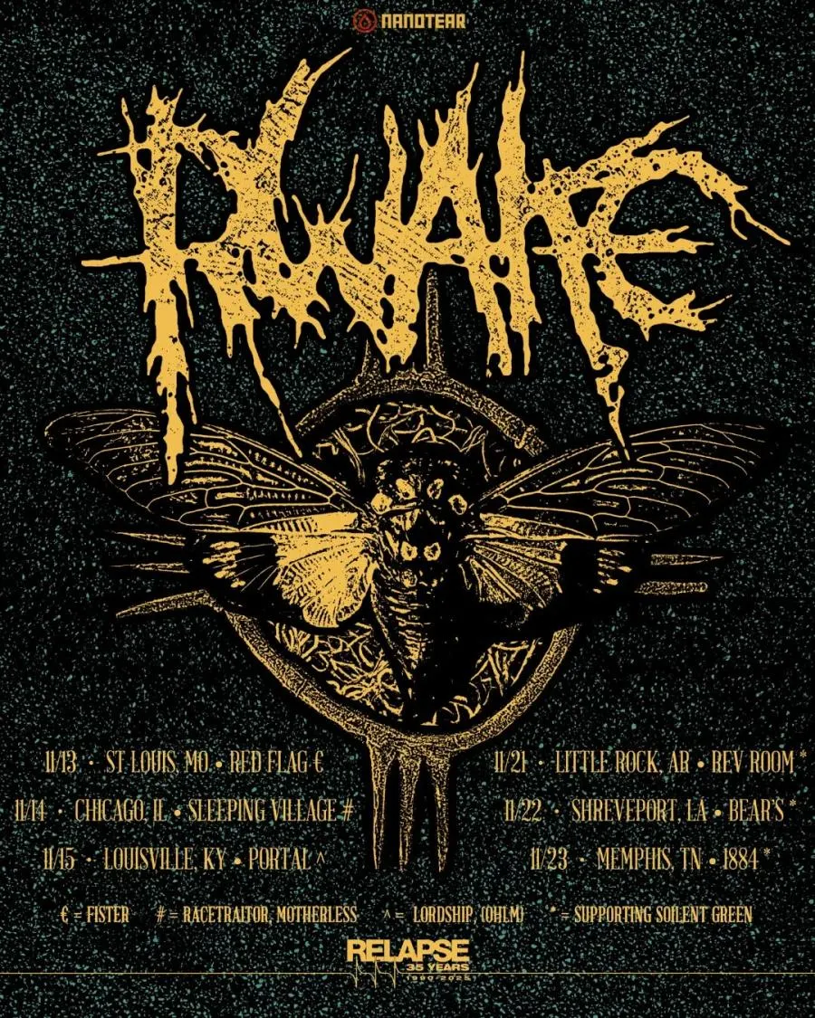 Concert Rwake - 21/11/2025 - Little Rock - Rev Room - Etats-Unis