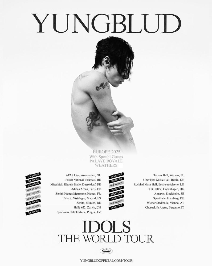 Yungblud - Idols World Tour 2025 - 04/10/2025 - Amsterdam - AFAS Live ...
