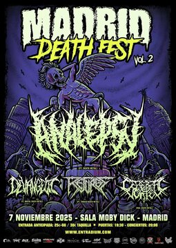 Madrid Death Fest 2025 - 07/11/2025 - Madrid - Moby Dick - Spain