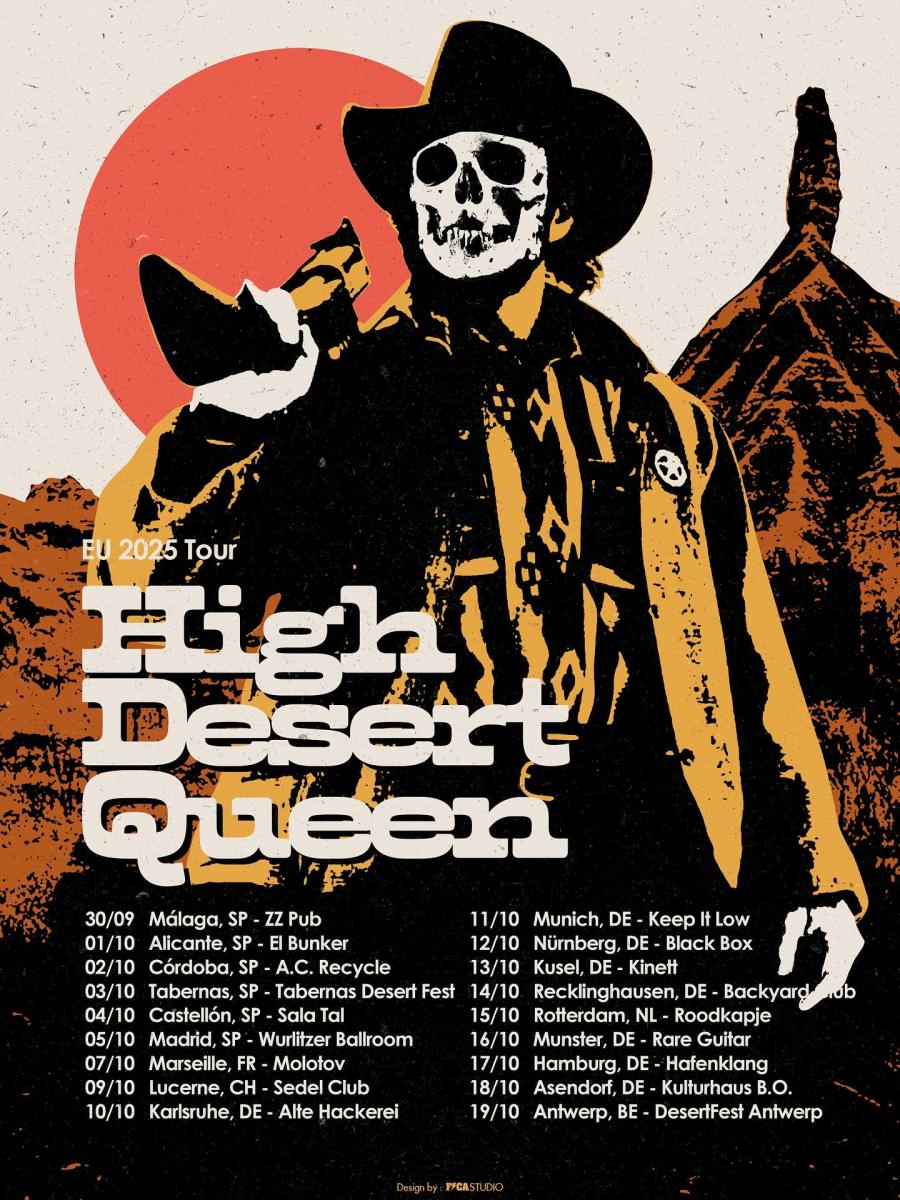 High Desert Queen EU 2025 Tour - 14/10/2025 - Recklinghausen - Backyard Club - Germany