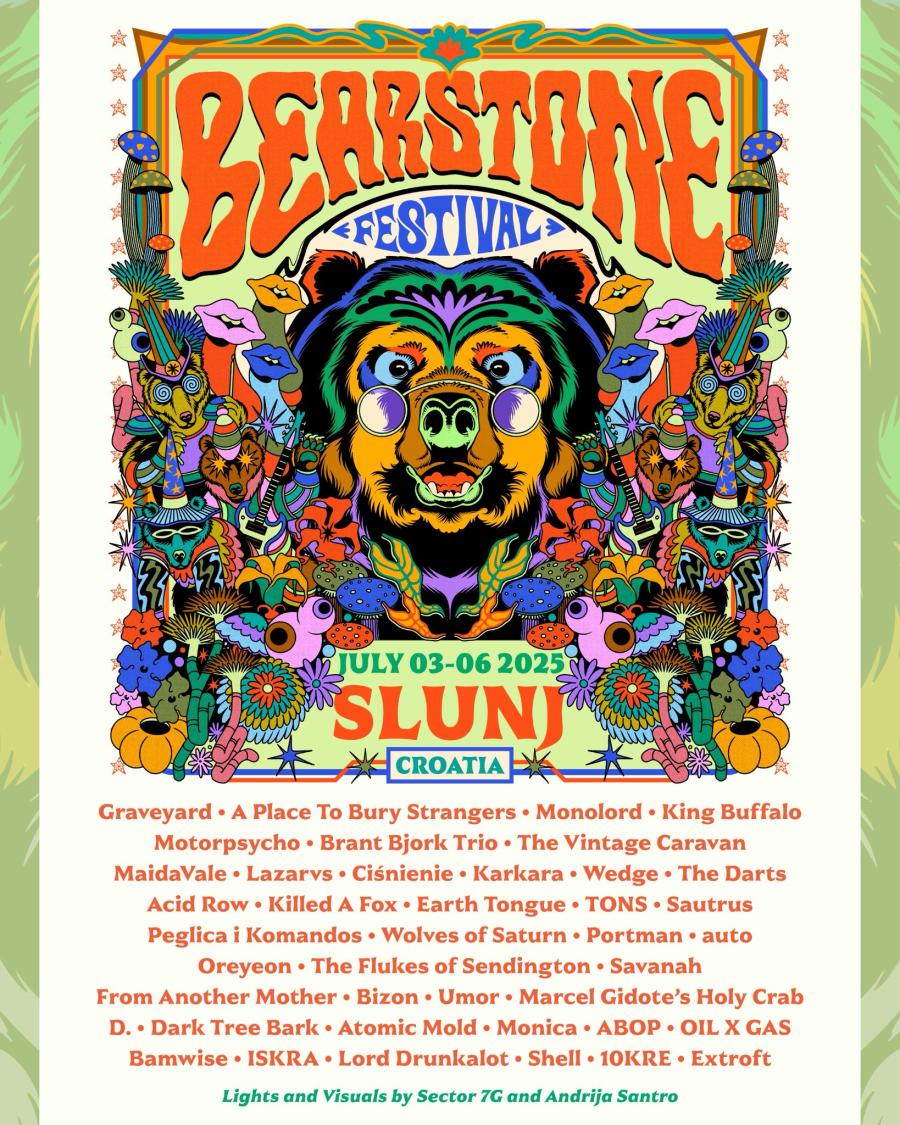 Bear Stone Festival 2025 - Running Order/Timetable