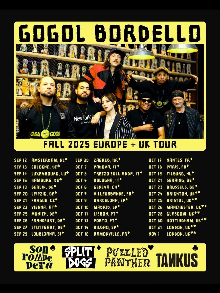 Event Gogol Bordello - 22/10/2025 - Bruxelles - Ancienne Belgique - Belgium