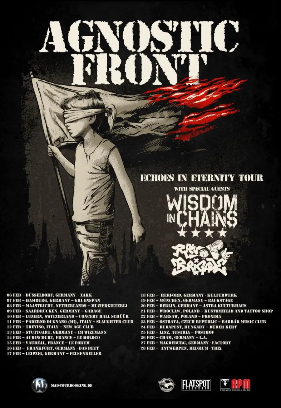 Concert Agnostic Front - 28/02/2026 - Antwerpen - Trix - Belgique