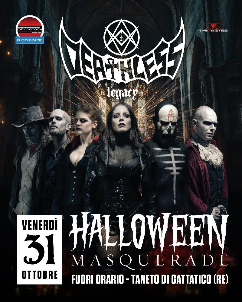 Concert Deathless Legacy - 31/10/2025 - Reggio Emilia (Taneto) - Fuori ...