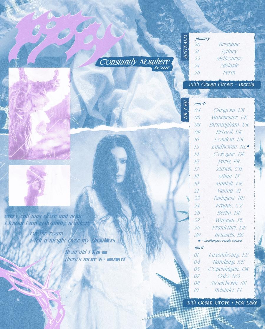 Poppy - Constantly Nowhere UK/EU Tour 2026 - Line up