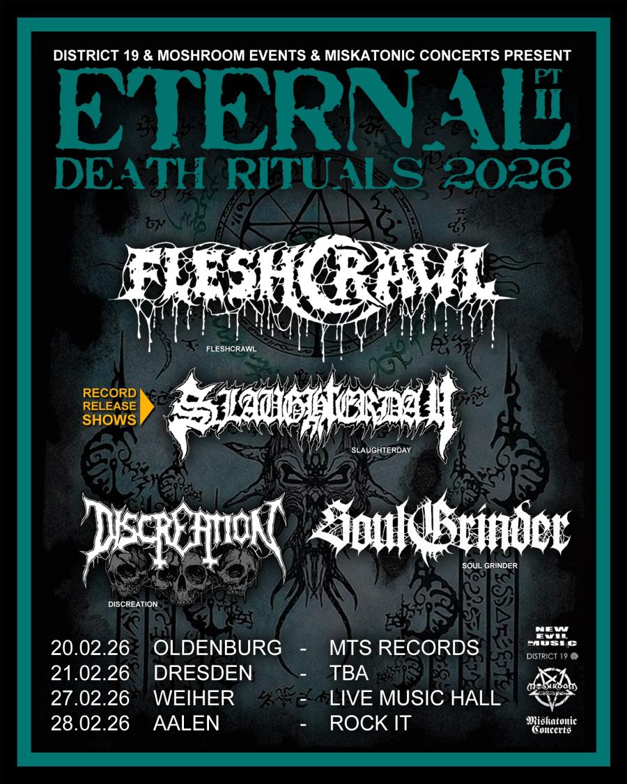 Eternal Death Rituals 2026 - 27/02/2026 - Mörlenbach - Live Music Hall ...
