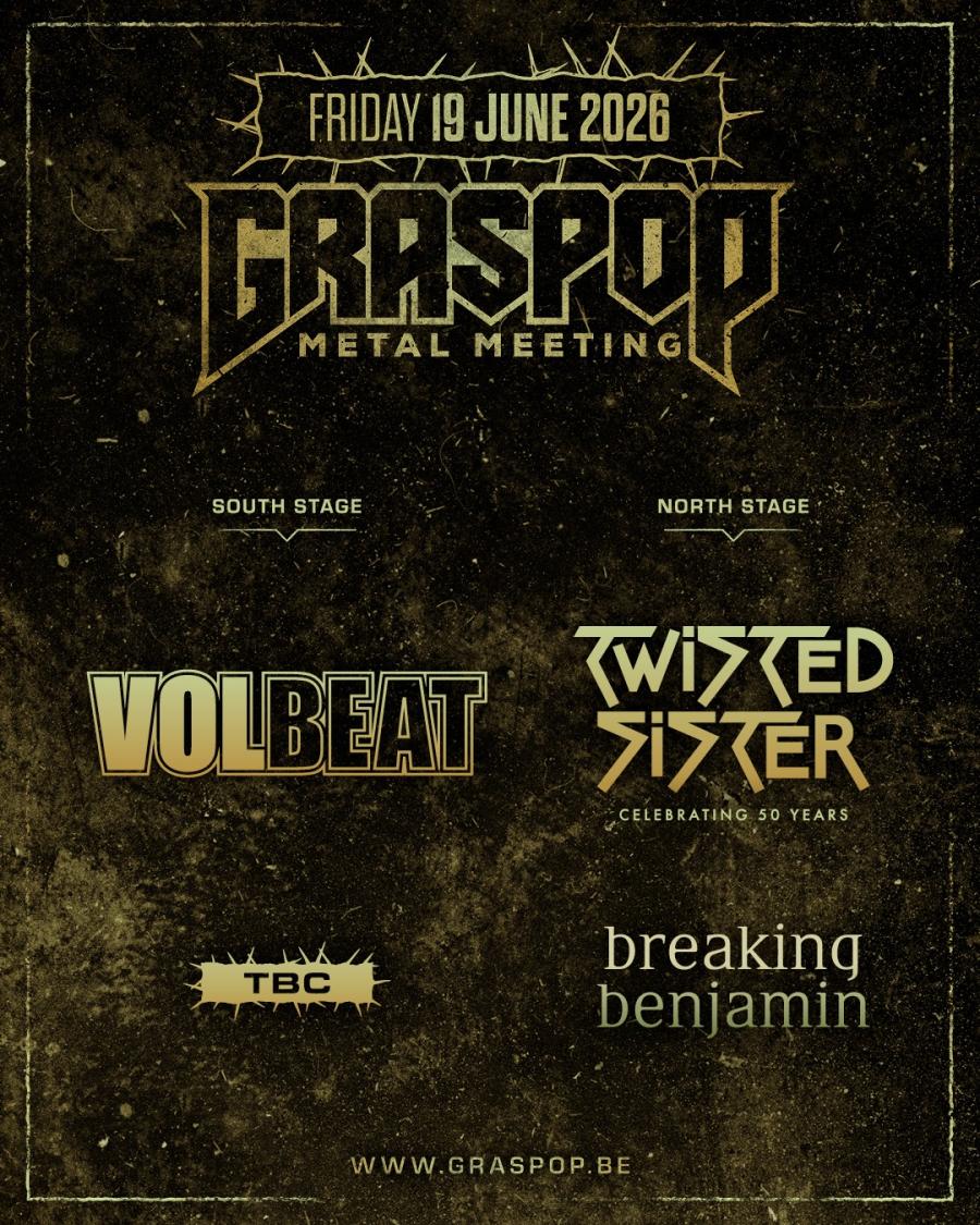 Graspop Metal Meeting 2026 - 18/06/2026 (4 jours) - Dessel ...