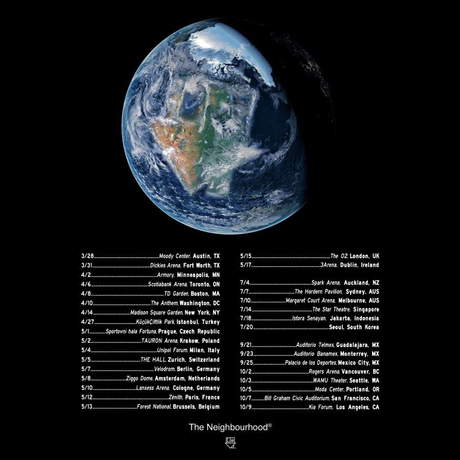 The Neighbourhood - World Tour 2026 - Line up