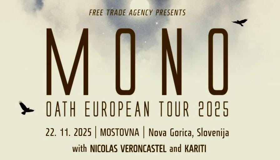 Concert MONO - 22/11/2025 - Nova Gorica - Mostovna - Slovénie