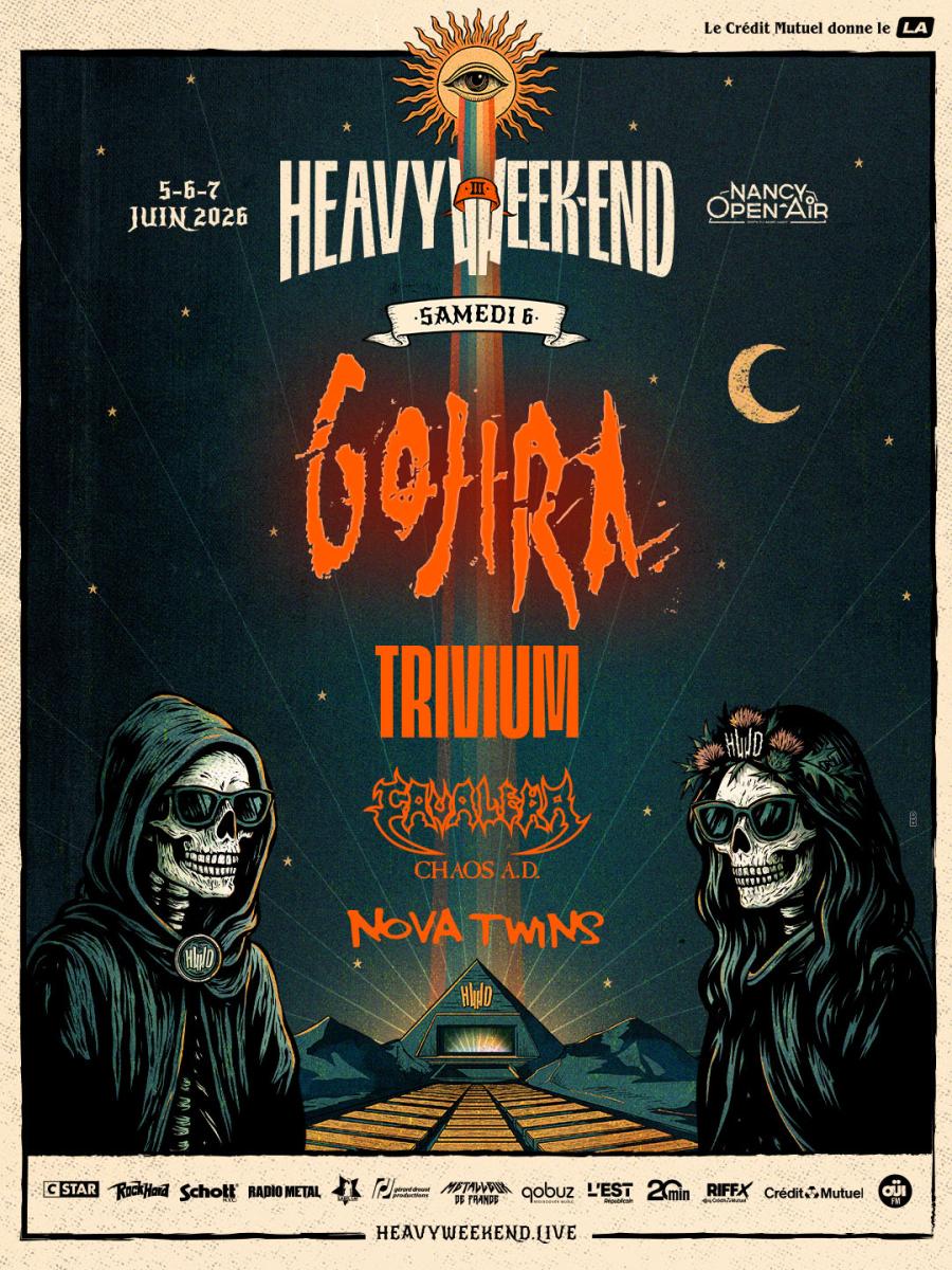 Heavy Weekend - Nancy Open Air 2026 - 05/06/2026 (3 jours) - Nancy ...