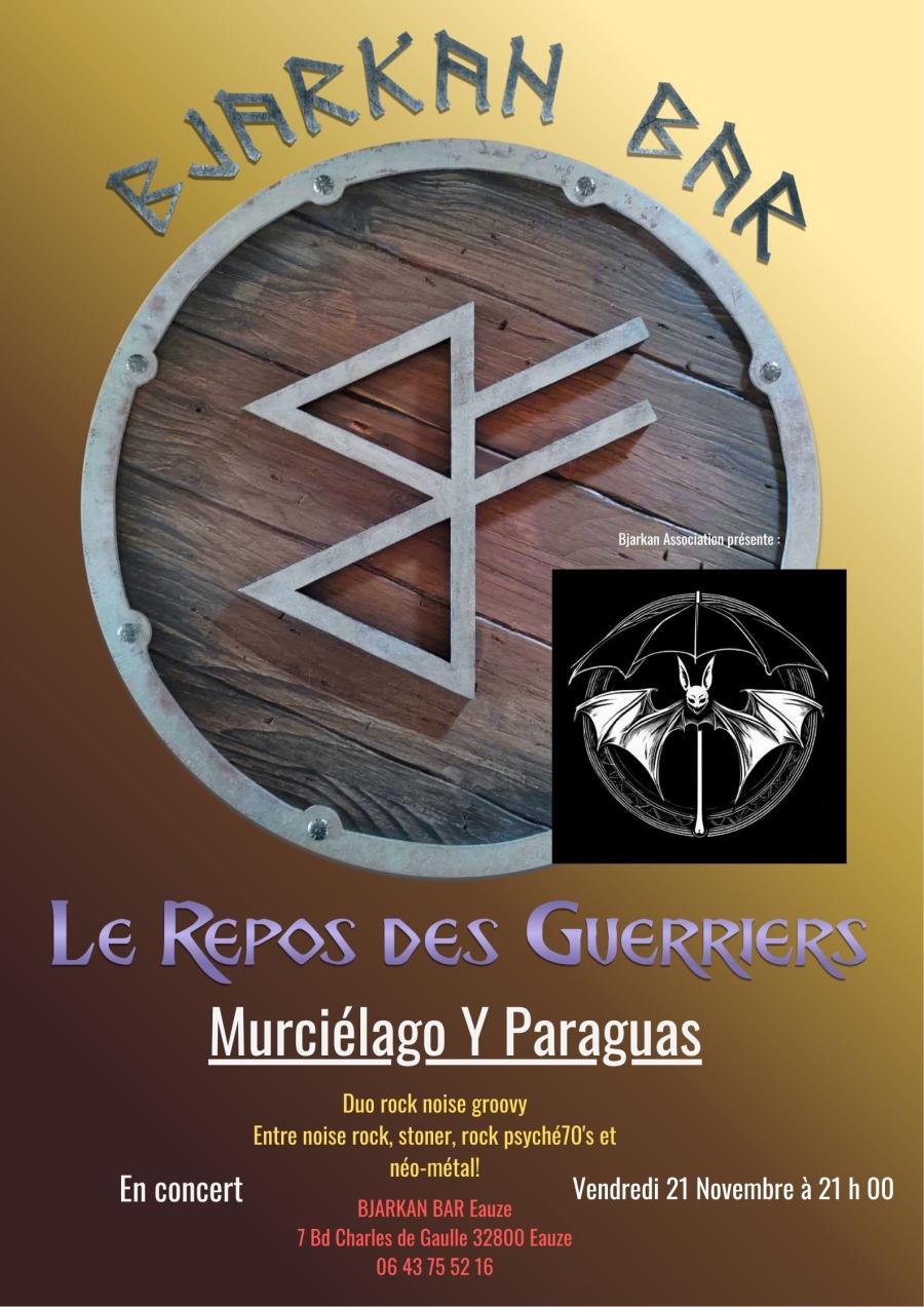 Murciélago Y Paraguas en concert au Bjarkan Bar - 21/11/2025 - Eauze ...