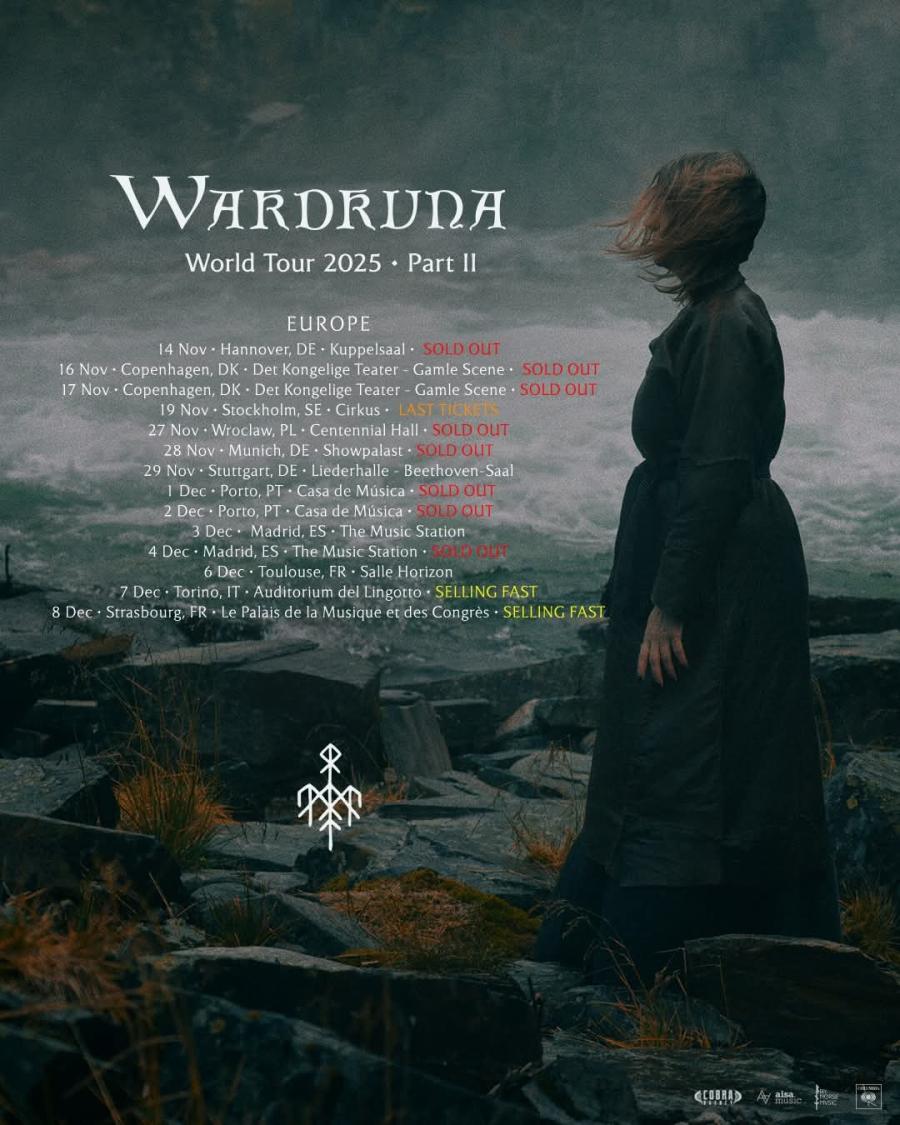 Wardruna - World Tour 2025 - Part II - 04/12/2025 - Madrid - The Music ...