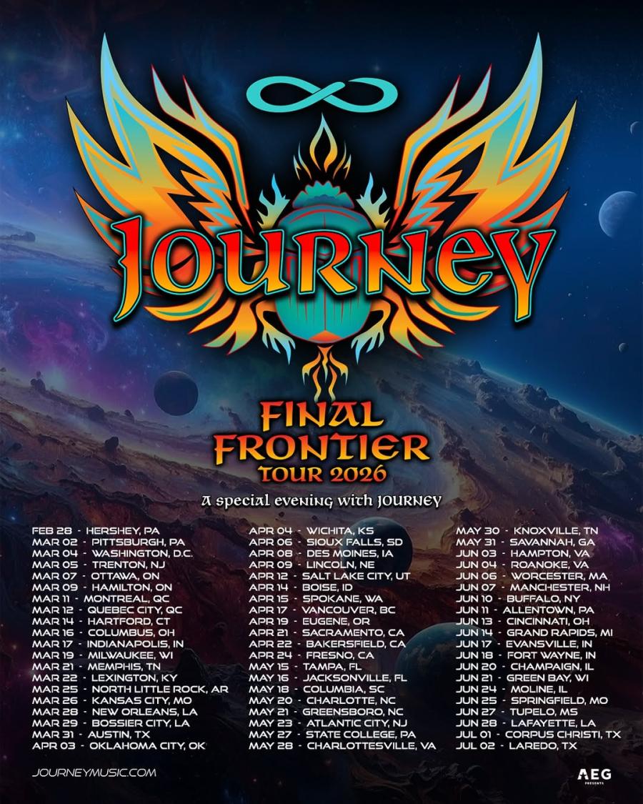 Journey - Final Frontier Tour 2026 - Line up