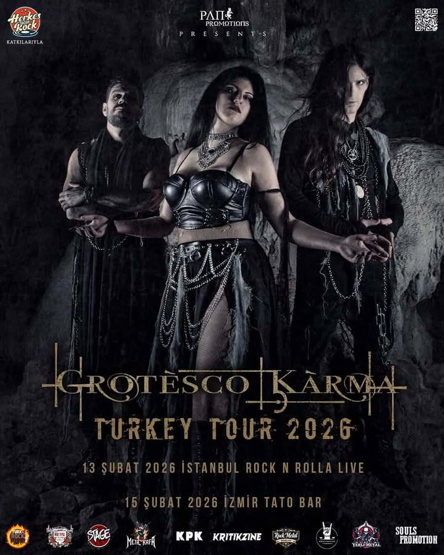 Grotesco Karma - Turkey Tour 2026 - 15/02/2026 - Izmir - Tato Bar - Turkey
