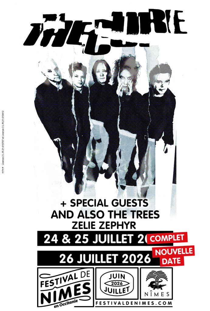 The Cure - Festival de Nîmes - 26/07/2026 - Nîmes - Arènes de Nîmes ...