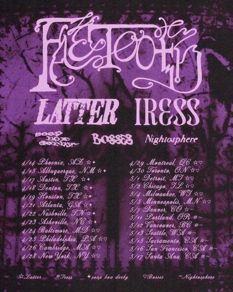 Faetooth - US/Canada 2026 - 23/04/2026 - Asheville - Eulogy ...