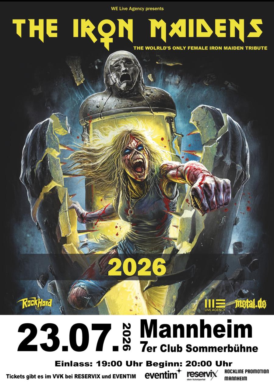 Concert The Iron Maidens - 23/07/2026 - Mannheim - 7er Club - Allemagne