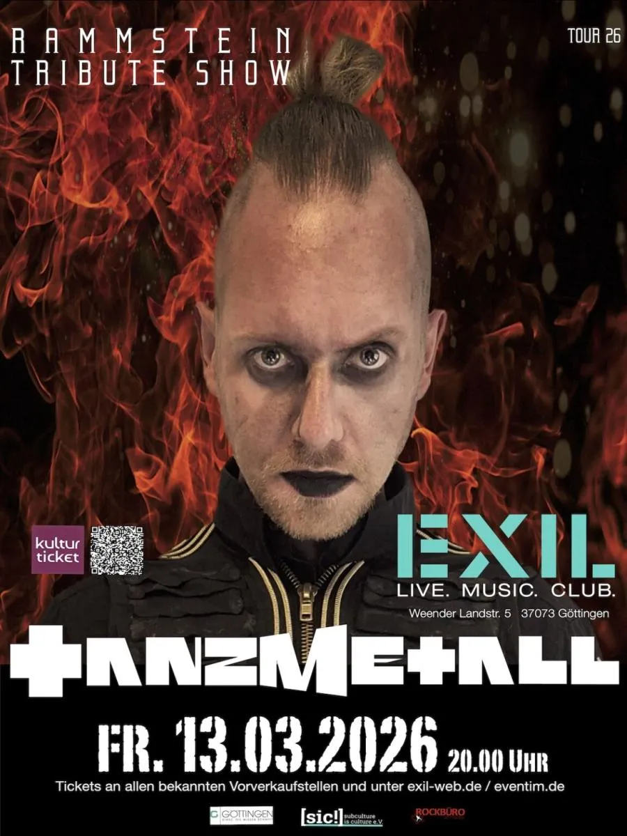 Concert Tanzmetall - 13/03/2026 - Göttingen - EXIL - Allemagne