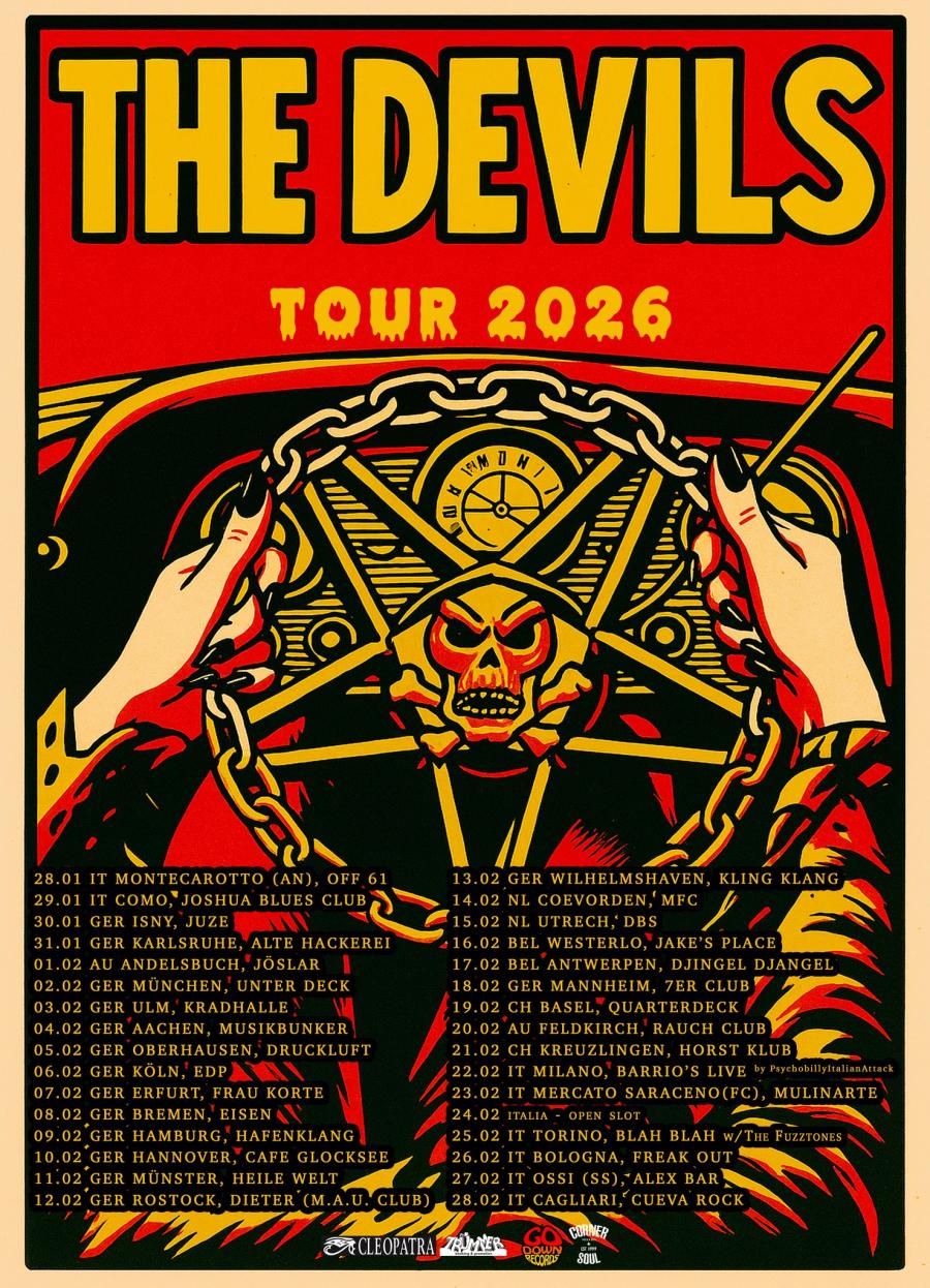 Concert The Devils - 12/02/2026 - Rostock - M.A.U. Club - Allemagne